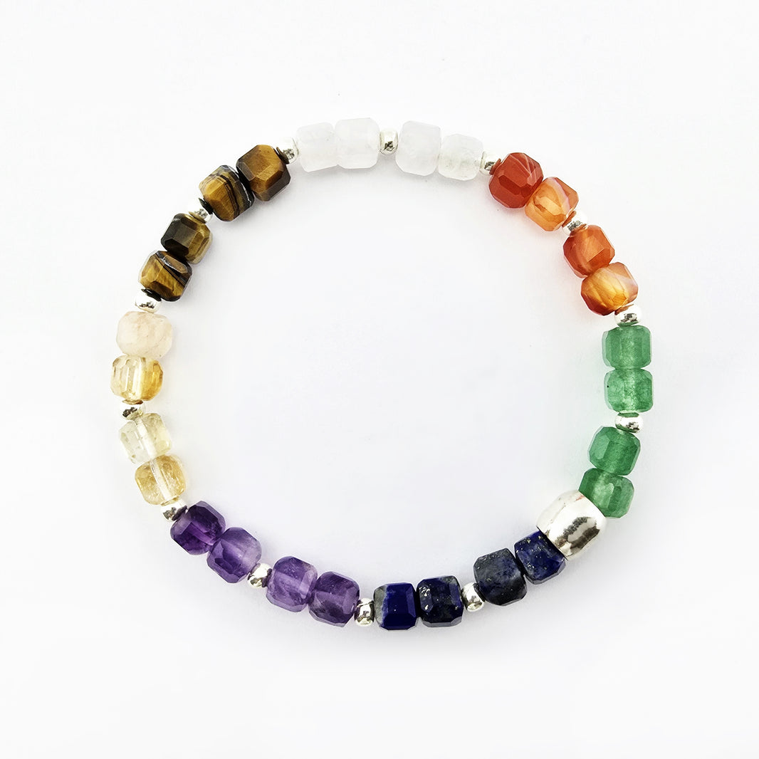 Pulseras 7 Chakras con Plata 950 y piedras naturales | Luaval – Luaval ...